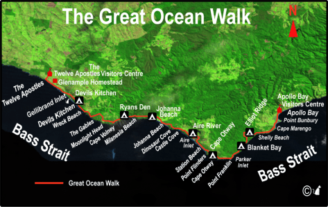 The Great Ocean Walk …. sun,surf and sleet. | by map and compass