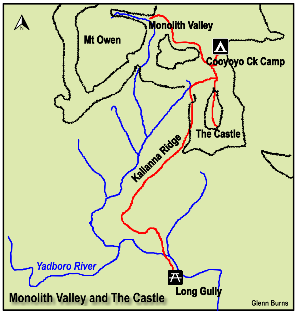Monolith Valley and The Castle: The Budawangs | by map and compass