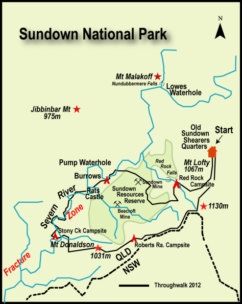 Sundown National Park | by map and compass