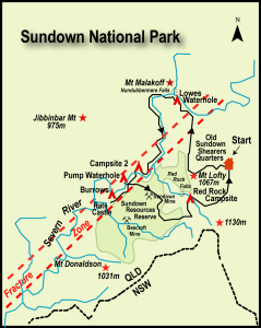 Northern Sundown National Park. | by map and compass